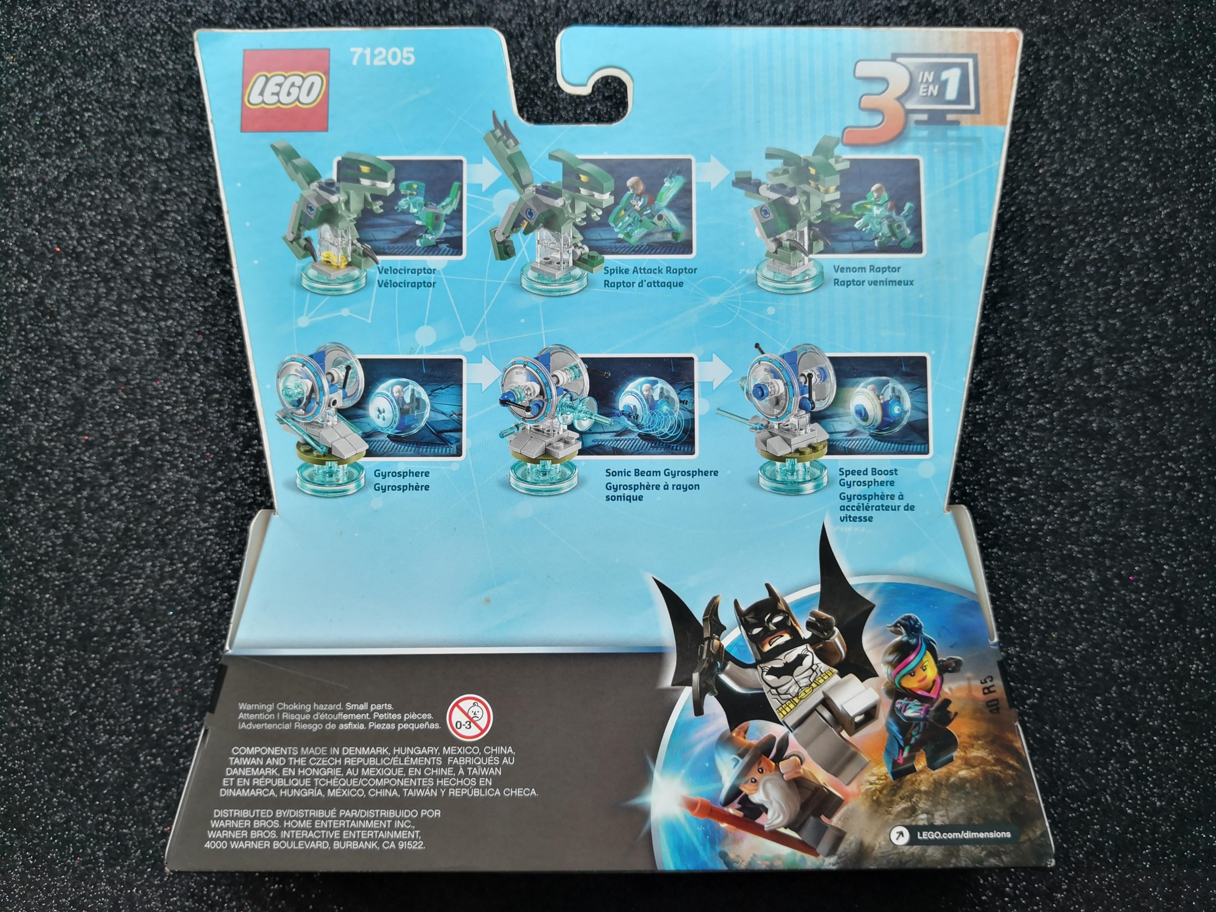 Lego Dimensions 71205 Jurassic World Team Pack, Hobbies & Toys, Toys ...