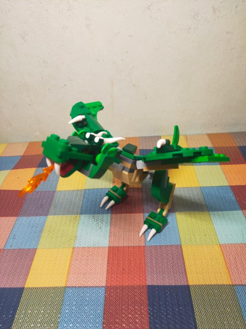 Lego green dragon, Hobbies & Toys, Toys & Games on Carousell
