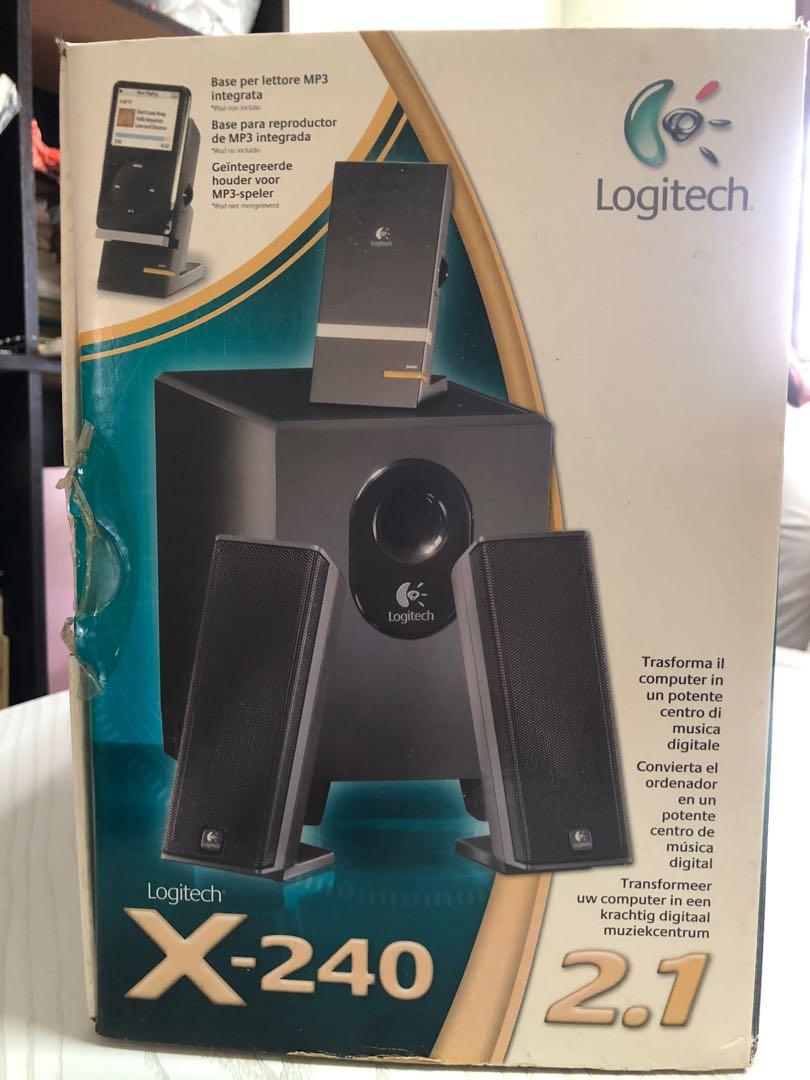 Logitech X240 2.1 speakers, Audio, Soundbars, Speakers & Amplifiers on ...