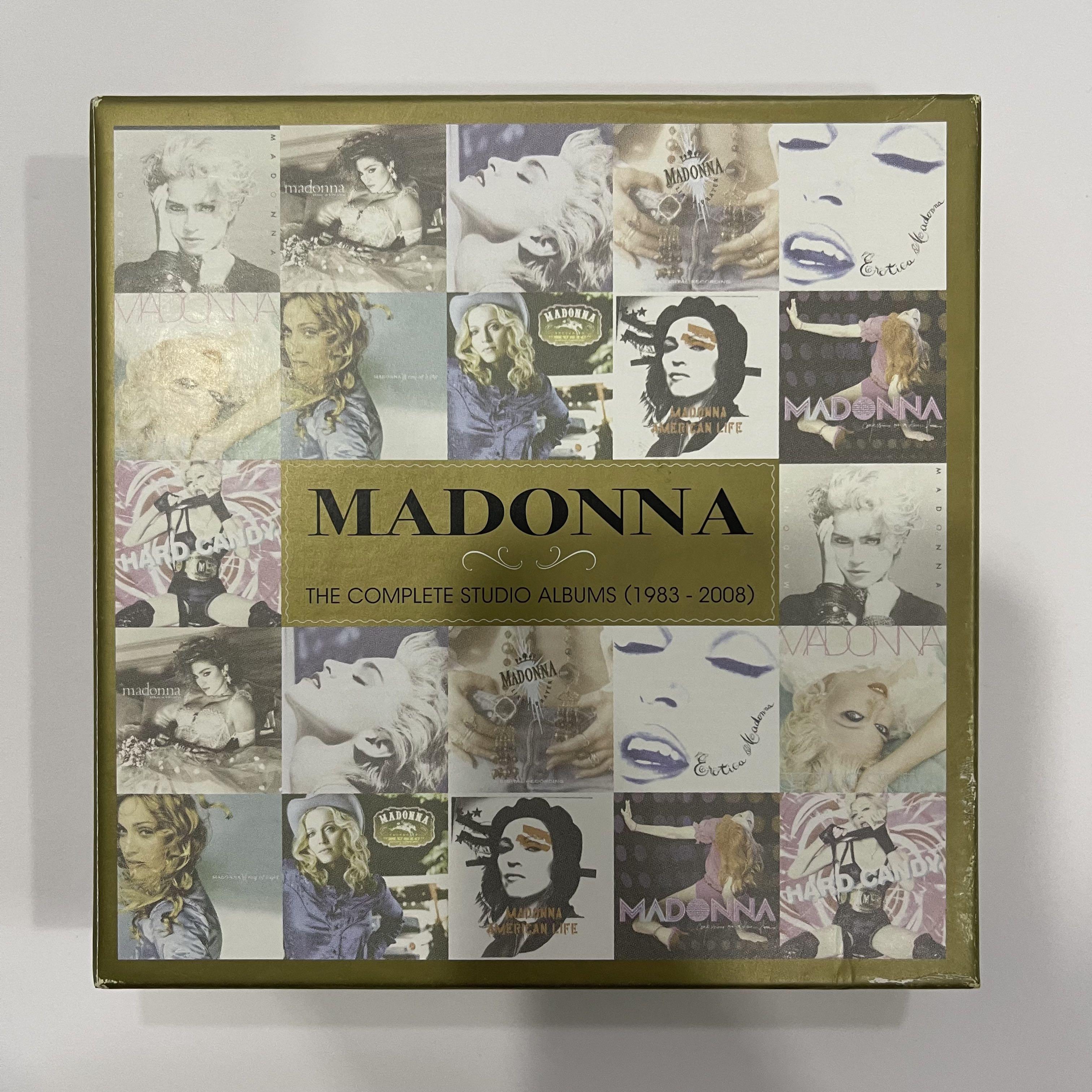 Madonna The Complete Studio Album 1983-2008 EU Boxset, Hobbies & Toys ...