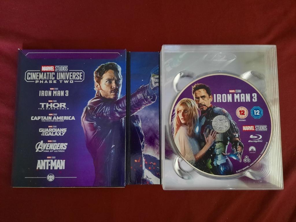 Marvel Cinematic Universe phase two Blu Ray Set, Hobbies & Toys, Music ...