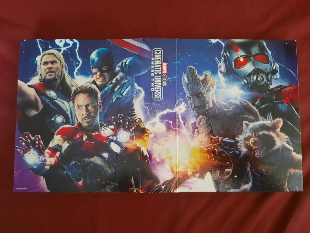 Marvel Cinematic Universe phase two Blu Ray Set, Hobbies & Toys, Music ...