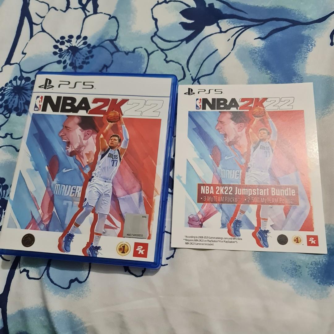 NBA 2K22 PS5 with Jumpstart Bundle, Video Gaming, Video Games ...