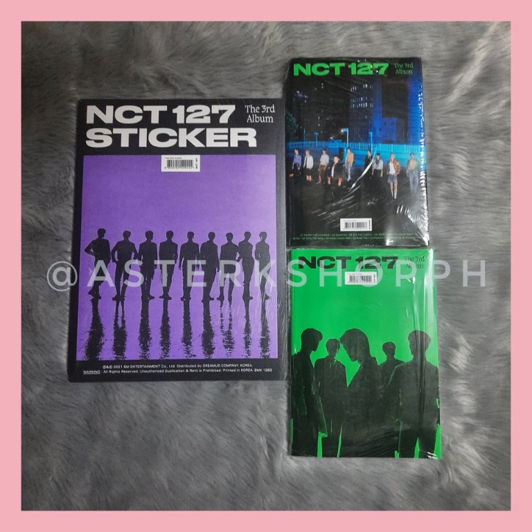 NCT 127 Sticker, Hobbies & Toys, Memorabilia & Collectibles, K-Wave on ...