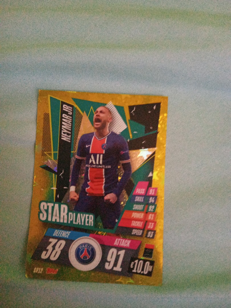 Neymar Jr star player, Hobbies & Toys, Memorabilia & Collectibles, Fan ...