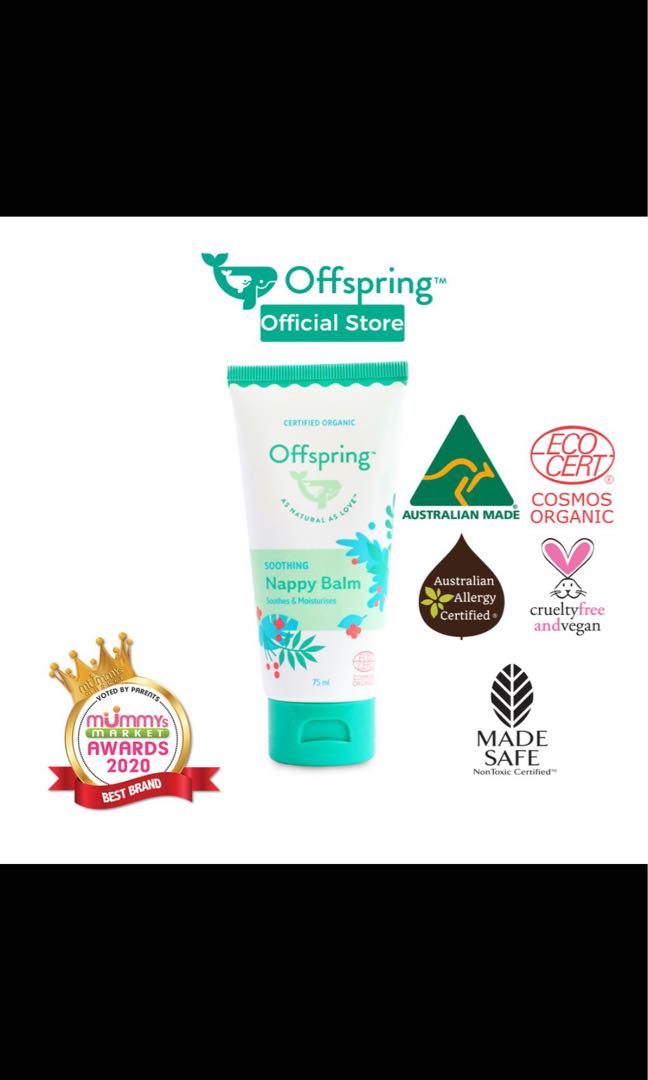 Offspring soothing nappy balm, Babies & Kids, Bathing & Changing ...
