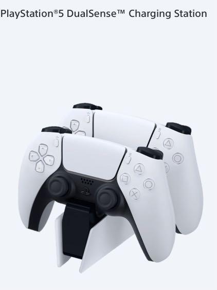 Playstation 5 Dual sense charging station, Video Gaming, Gaming ...