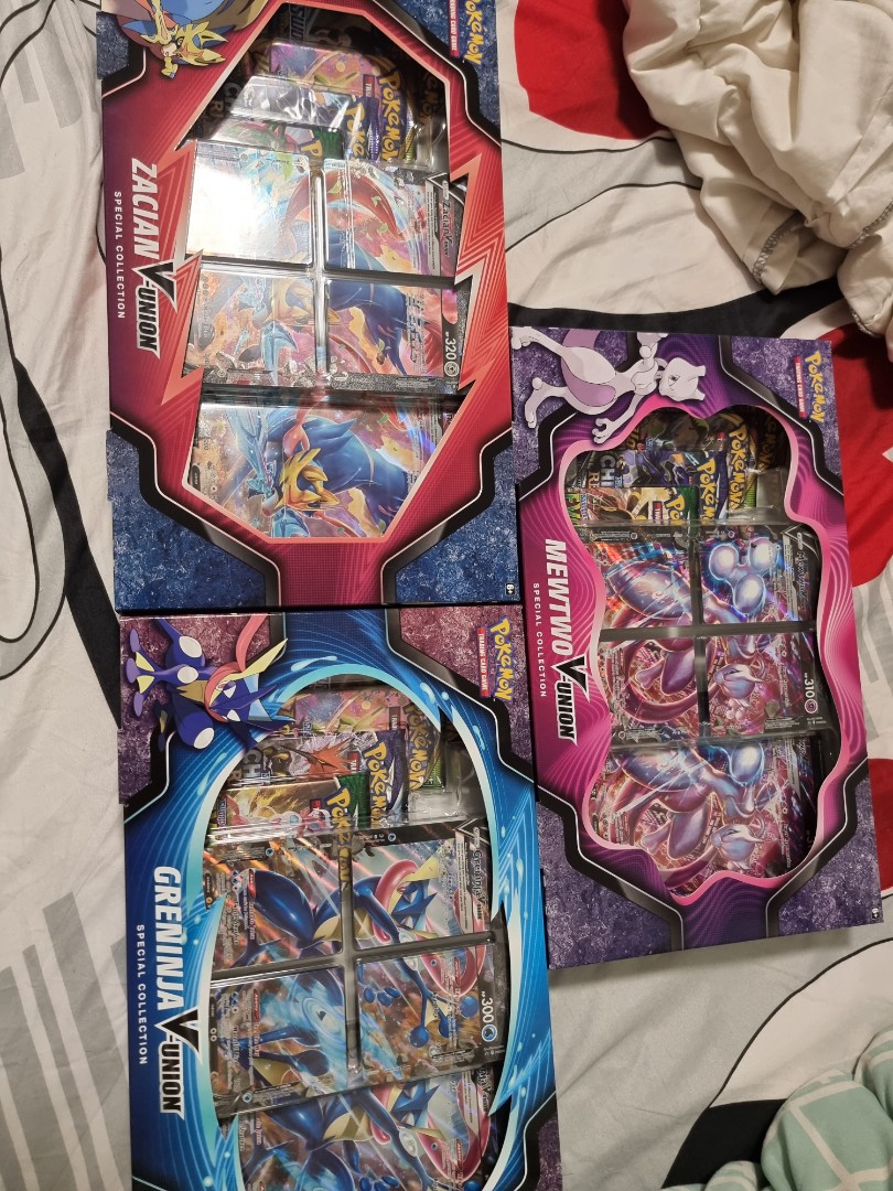 Pokemon V-union Box, Hobbies & Toys, Toys & Games on Carousell