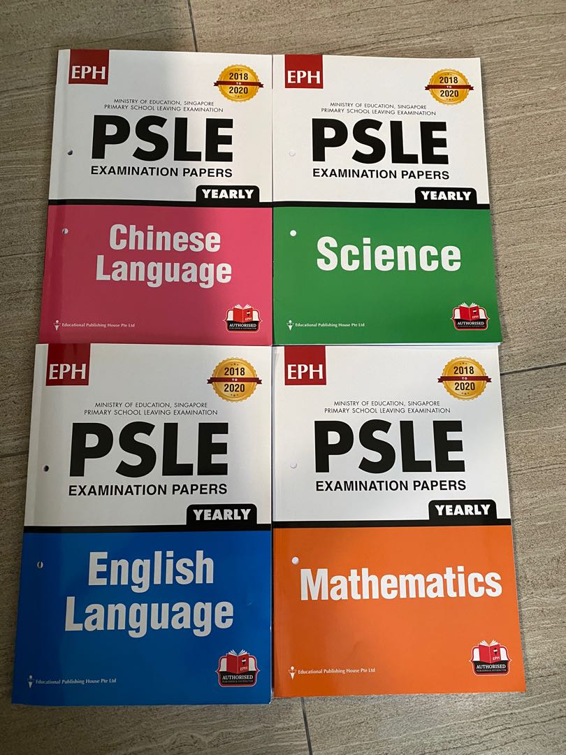 PSLE Examination Papers 2018-2020, Hobbies & Toys, Books & Magazines ...