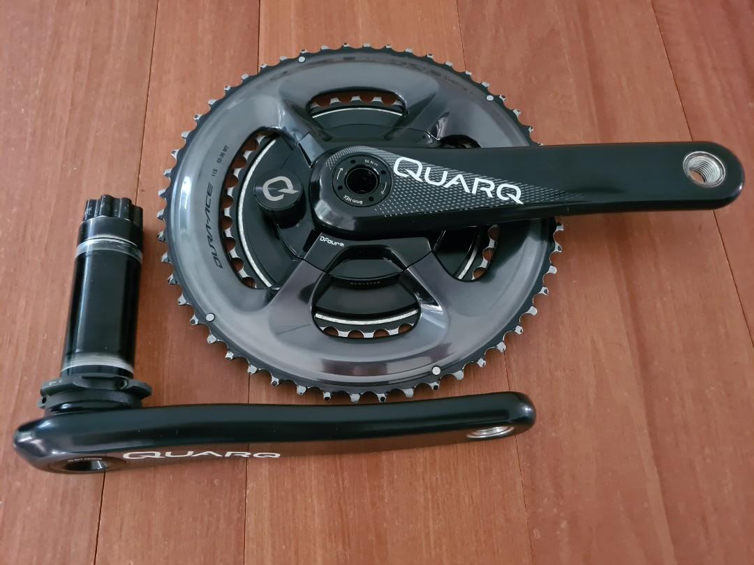 Quarq Dfour91 Power Meter crankset with Dura-Ace R9100 chainrings ...
