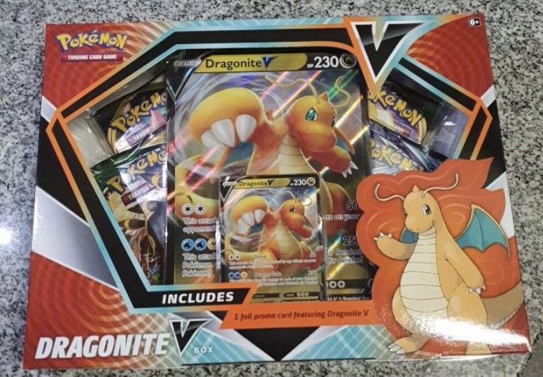 (Sold out) Pokemon Dragonite V Box (Pickabox), Hobbies & Toys, Toys ...