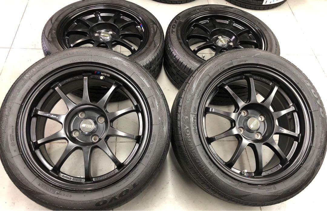 Rim SSR Type F 16 7jj pcd100, Auto Accessories on Carousell