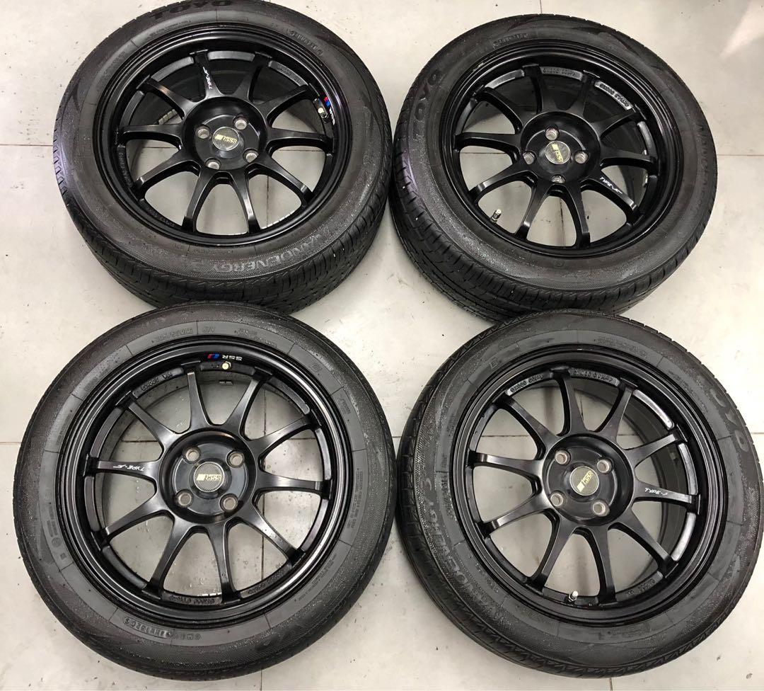 Rim SSR Type F 16 7jj pcd100, Auto Accessories on Carousell