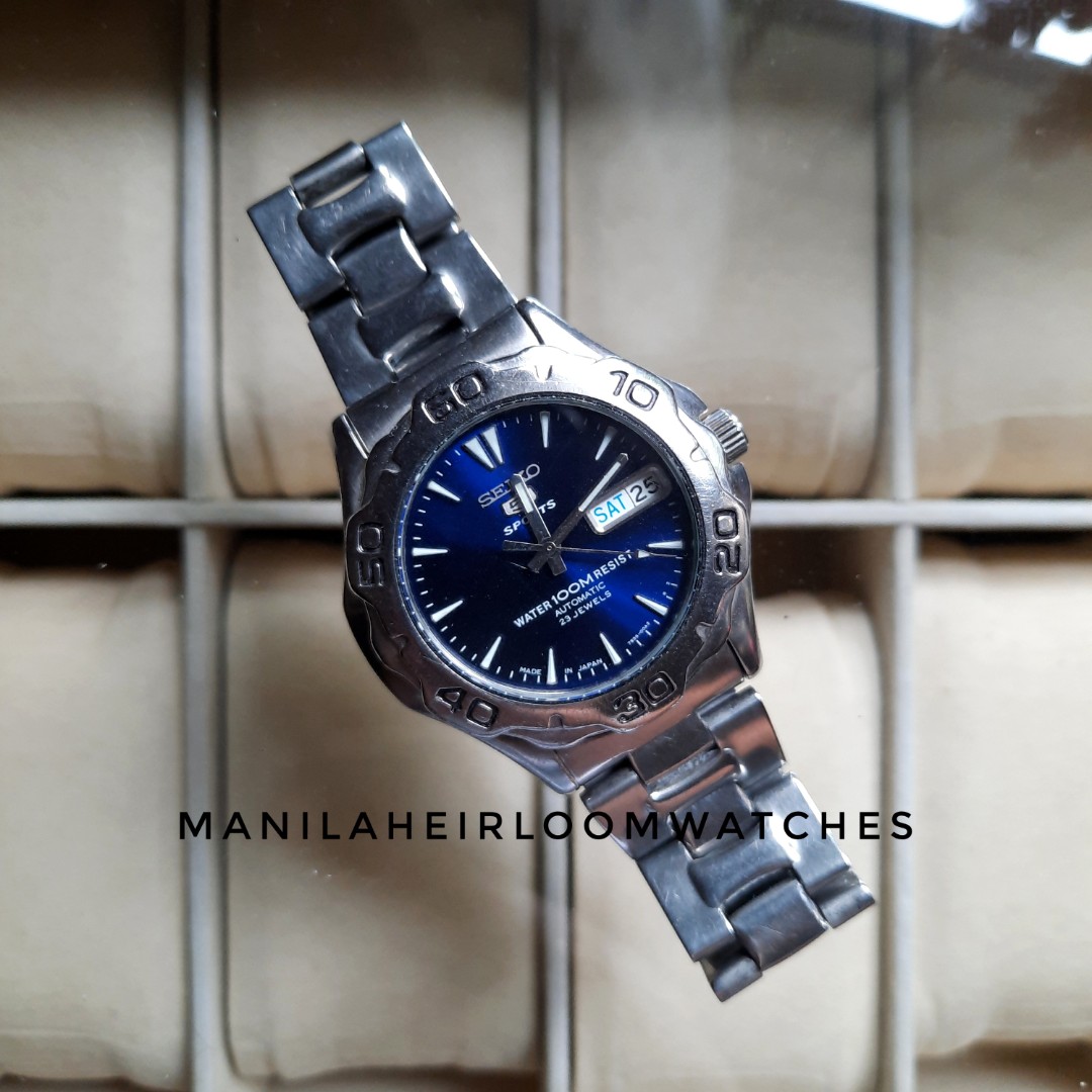Seiko 5 Sports SNZ315 Automatic Original Japan Watch, Men's Fashion ...