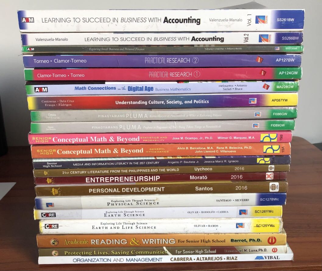 SHS Books for ABM or GA strand, Hobbies & Toys, Books & Magazines ...