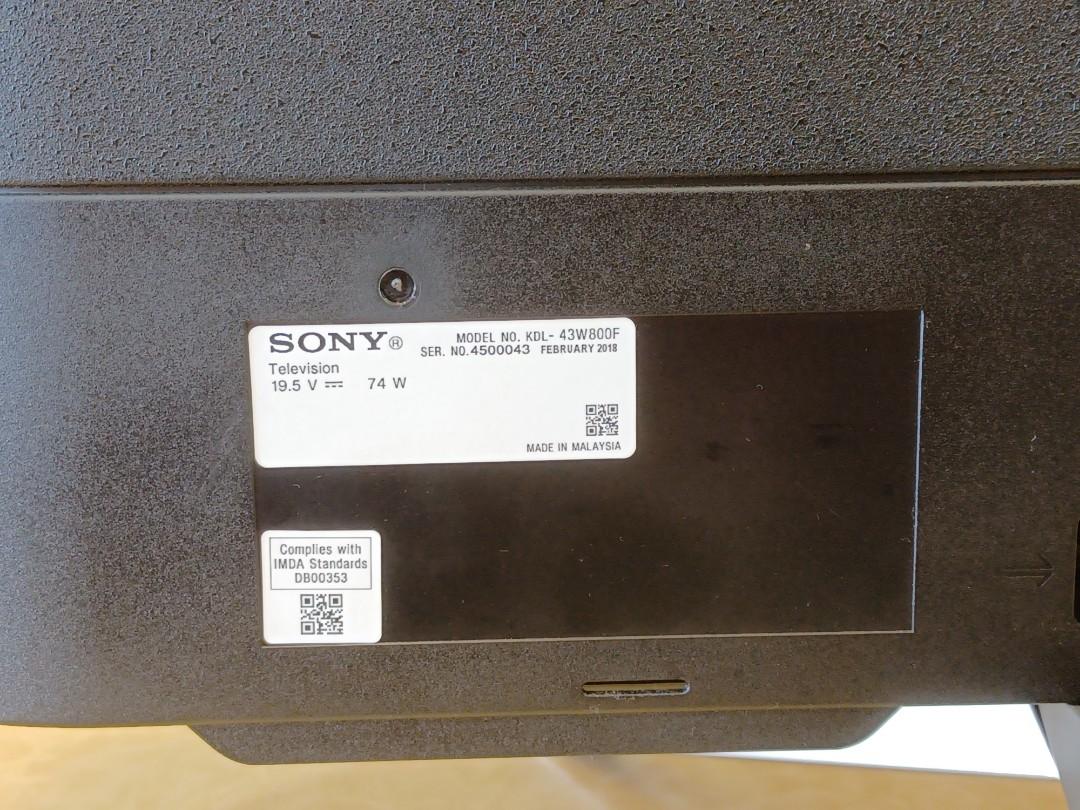 Sony 108 cm (43 Inches) Full HD Certified Android Smart LED TV KDL ...