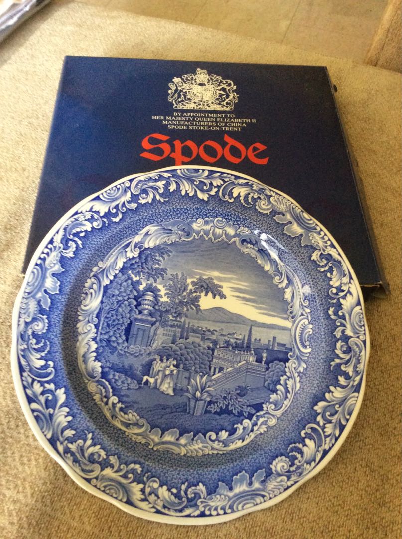 Spode Plate, Hobbies & Toys, Memorabilia & Collectibles, Vintage ...