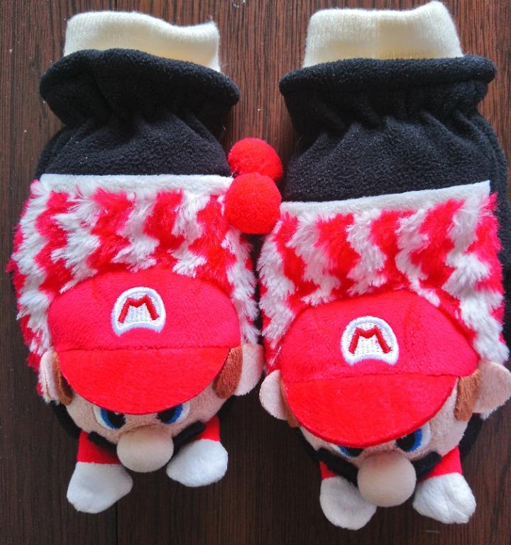 Super Mario Bros Gloves, Hobbies & Toys, Memorabilia & Collectibles ...