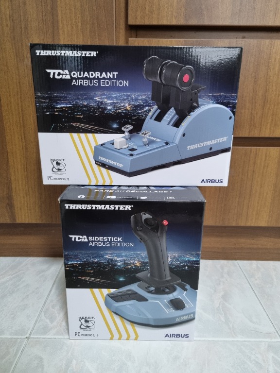 Thrustmaster TCA Sidestick + Throttle, Video Gaming, Gaming Accessories ...