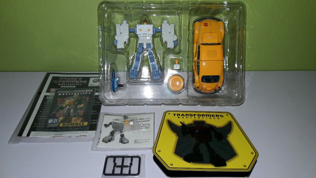 TRANSFORMERS MASTERPIECE MP-21 BUMBLE MP21 BUMBLEBEE ORIGINAL TAKARA ...