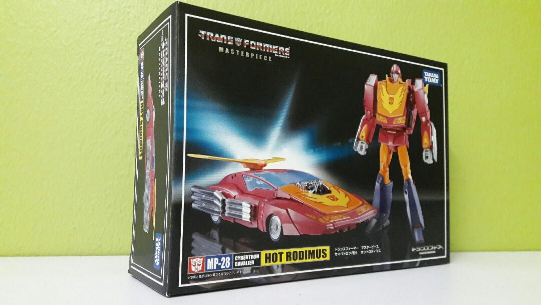 TRANSFORMERS MASTERPIECE MP-28 HOT RODIMUS MP28 HOT ROD ORIGINAL TAKARA ...