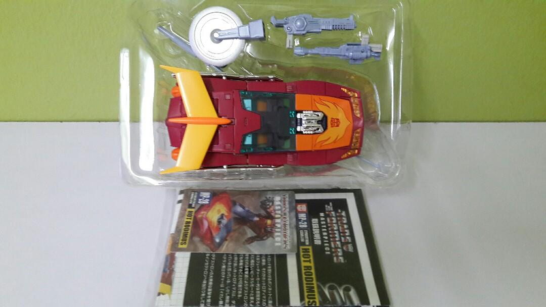TRANSFORMERS MASTERPIECE MP-28 HOT RODIMUS MP28 HOT ROD ORIGINAL TAKARA ...