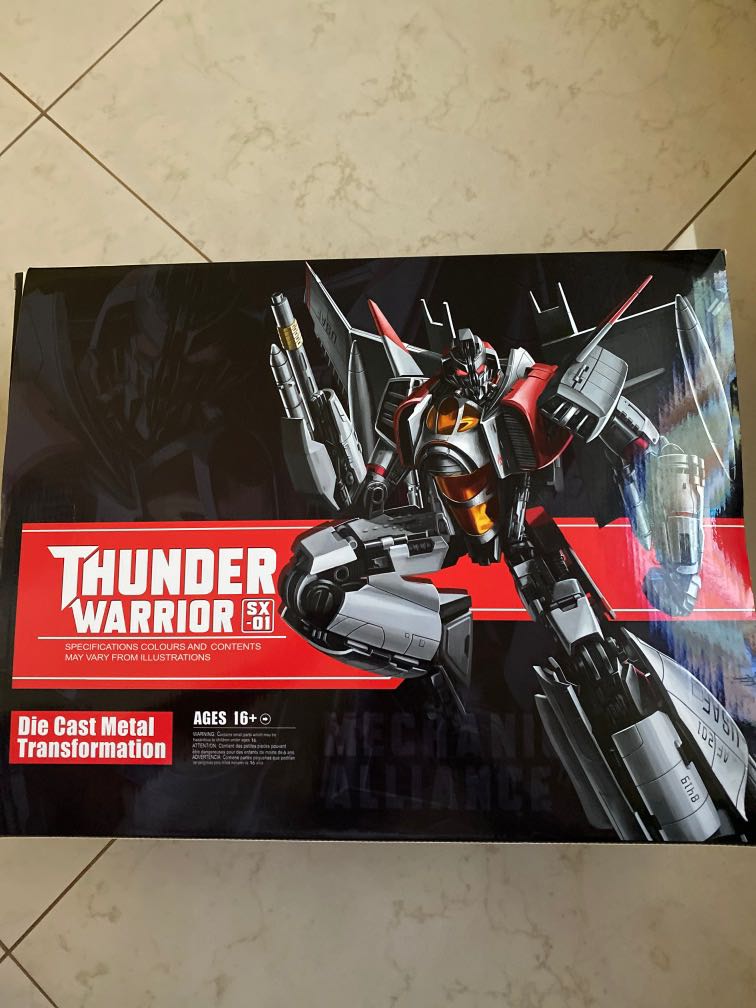 Transformers third party Thunder warrior SX -01, Hobbies & Toys, Toys ...