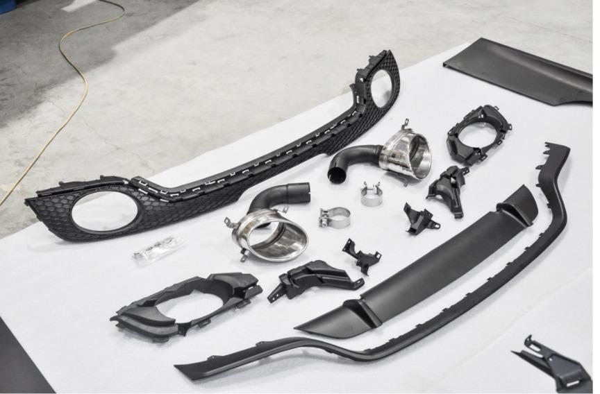 TT MK2 Rear Diffuser RS Style ( For S Line Bumper Use ), Auto ...