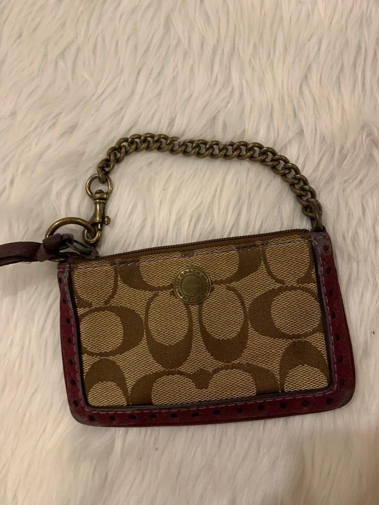 Vintage Coach Coin Purse, Luxury, Bags & Wallets on Carousell