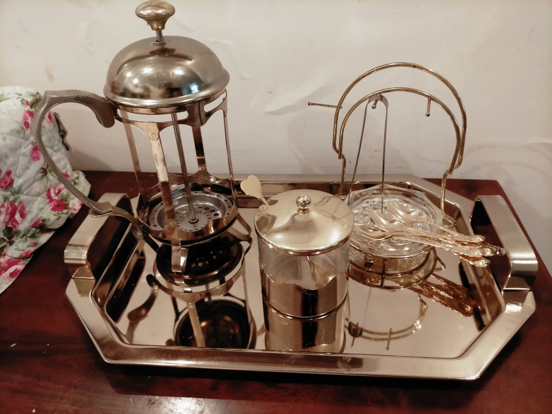 Vintage coffee/tea server set., Furniture & Home Living, Kitchenware ...