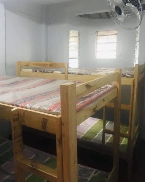 Wooden doubdle deck, Furniture & Home Living, Furniture, Bed Frames ...