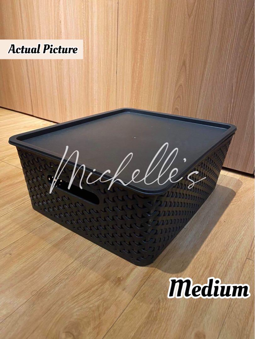 Zooey Rattan Eco Trays, Furniture & Home Living, Home Improvement & Organization, Storage Boxes ...