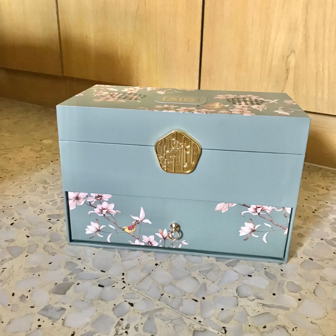 2021 Parkroyal Peach Blossoms Mooncake Box Jewellery Box with Bluetooth ...