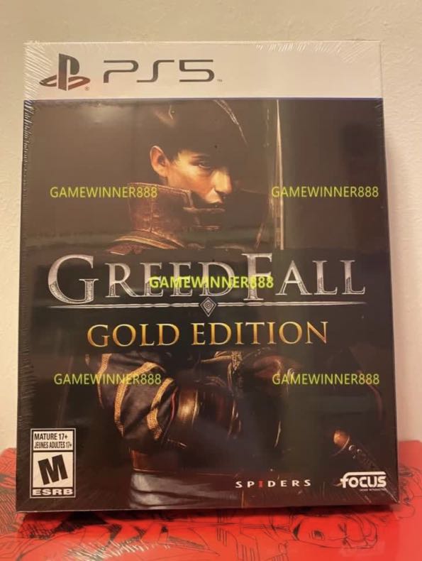 全新 PS5遊戲 貪婪之秋 黃金版 GreedFall [Gold Edition] 美版中英文版, 電子遊戲, 電子遊戲 ...