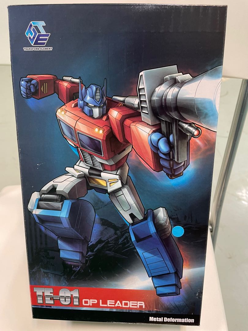 已開 Transform Element TE-01 Op leader Optimus Prime 變形金剛 Transformers ...