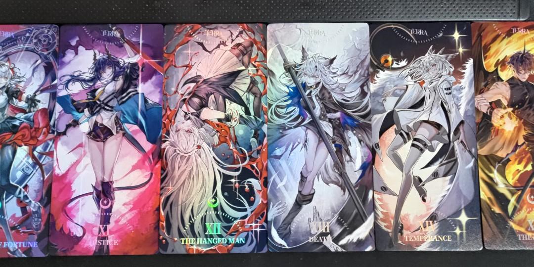 Arknights Tarot Card set (fan art) (22 cards), Hobbies & Toys, Toys ...