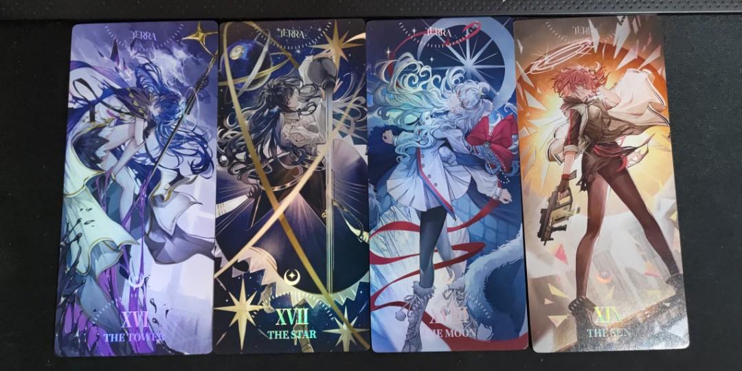 Arknights Tarot Card set (fan art) (22 cards), Hobbies & Toys, Toys ...