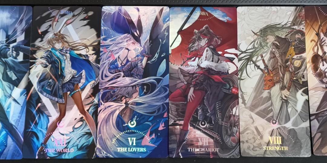 Arknights Tarot Card set (fan art) (22 cards), Hobbies & Toys, Toys ...