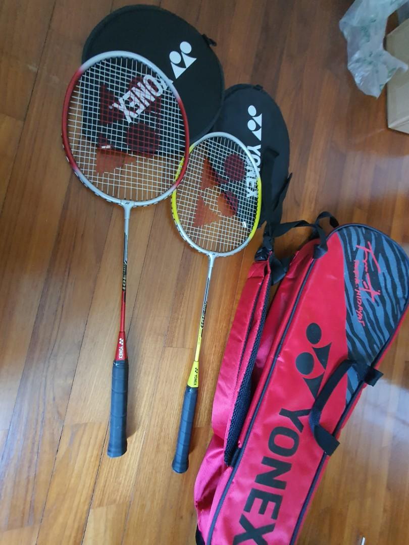 YONEX BADMINTON KIT and 2 RACKETS, Sports Equipment, Sports & Games ...