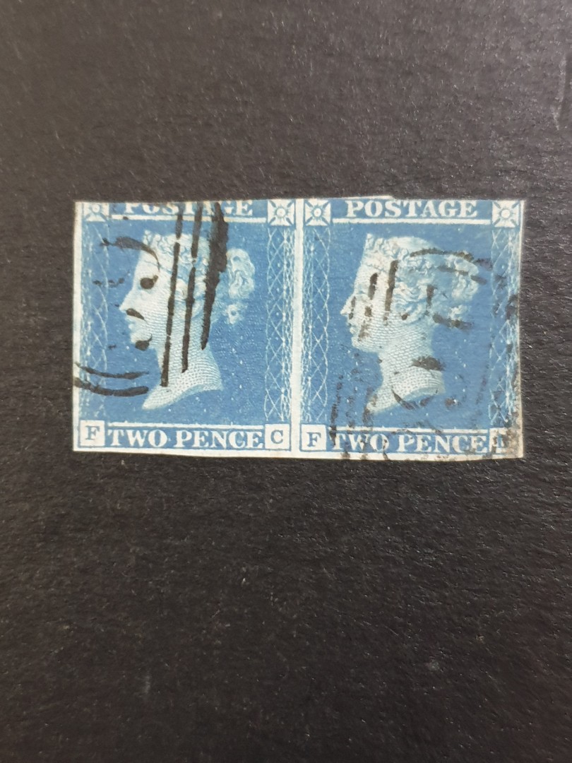 Britain Blue Penny Stamp, Hobbies & Toys, Memorabilia & Collectibles ...