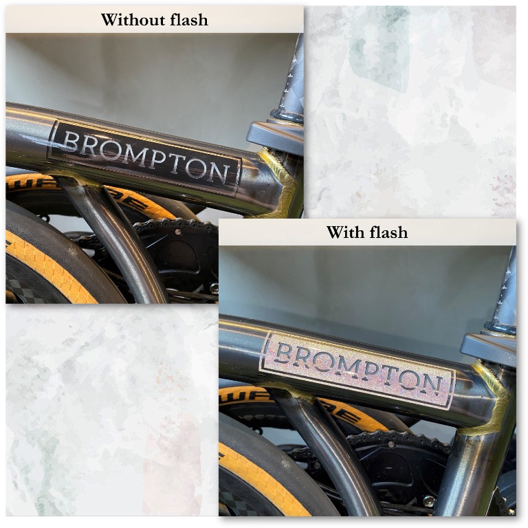 Brompton 3M Frame Decal (Reflective), Sports Equipment, Bicycles ...