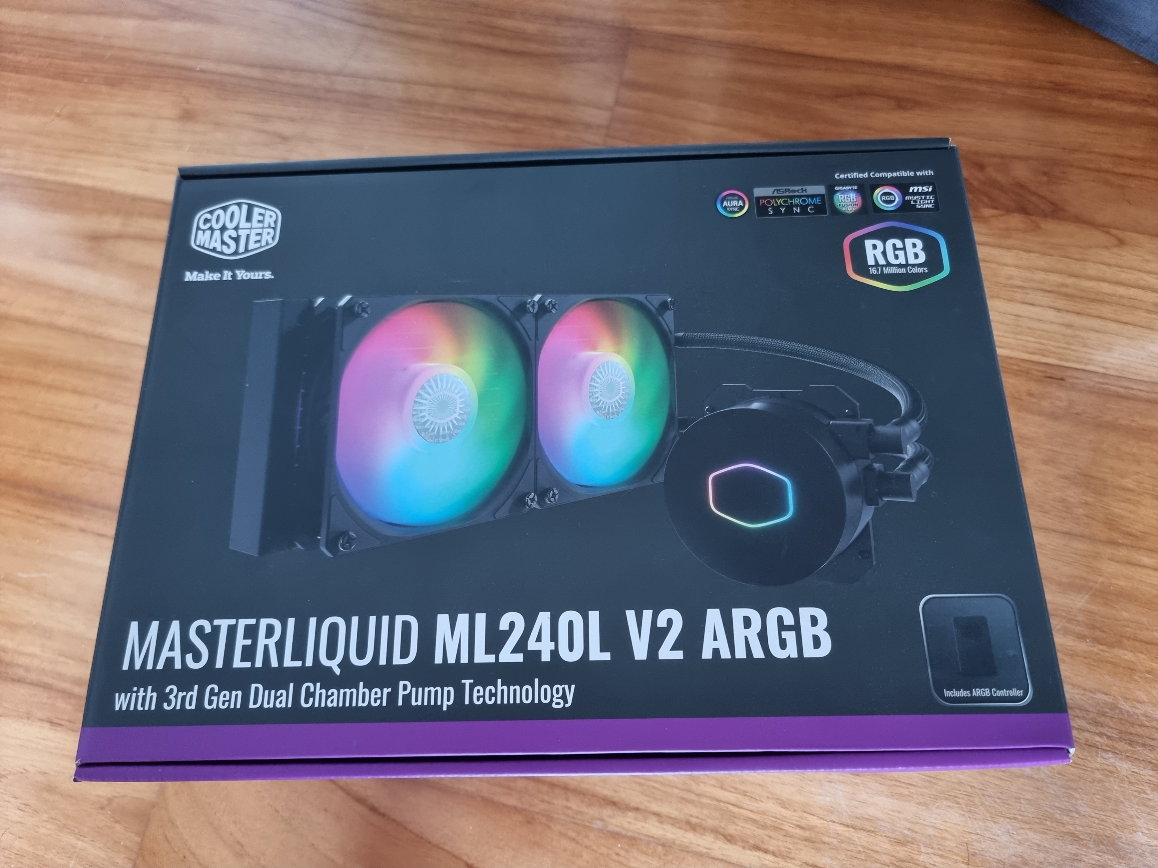Cooler Master MasterLiquid ML 240L V2 ARGB Computers Tech Parts cooler-master-masterliquid-ml-240l-v2-argb-computers-tech-parts