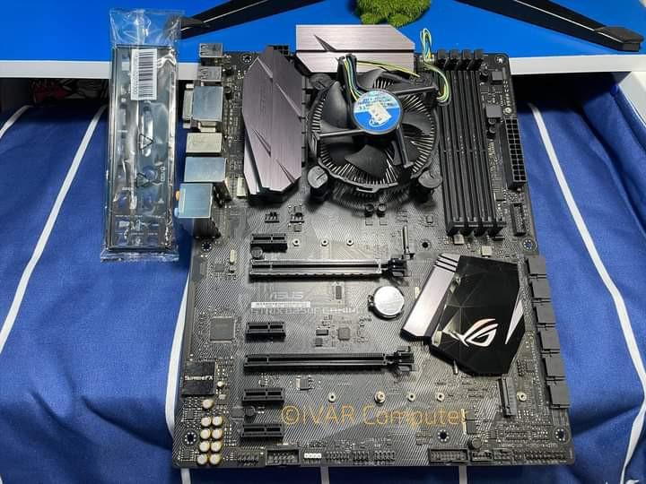 [DESKTOP] ASUS STRIX B250F GAMING MOBO + BACKPLATE ONLY NO CPU FAN ...