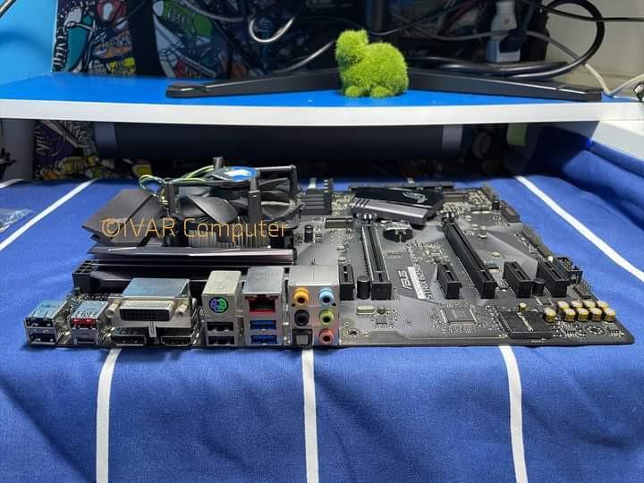 [DESKTOP] ASUS STRIX B250F GAMING MOBO + BACKPLATE ONLY NO CPU FAN ...