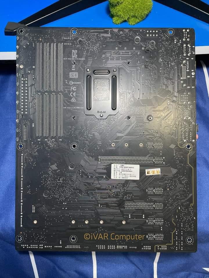 [DESKTOP] ASUS STRIX B250F GAMING MOBO + BACKPLATE ONLY NO CPU FAN ...