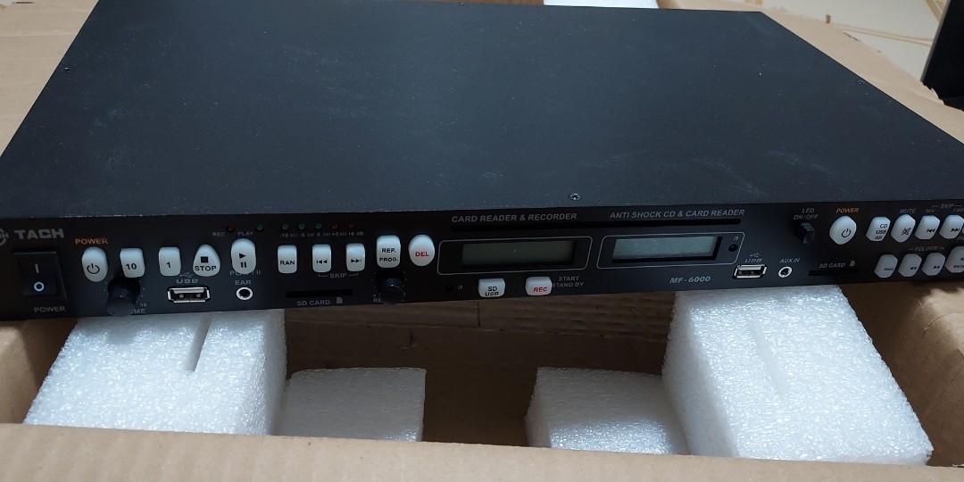 MF-6000 Digital recorder with CD with LED backlight buttons, Audio ...