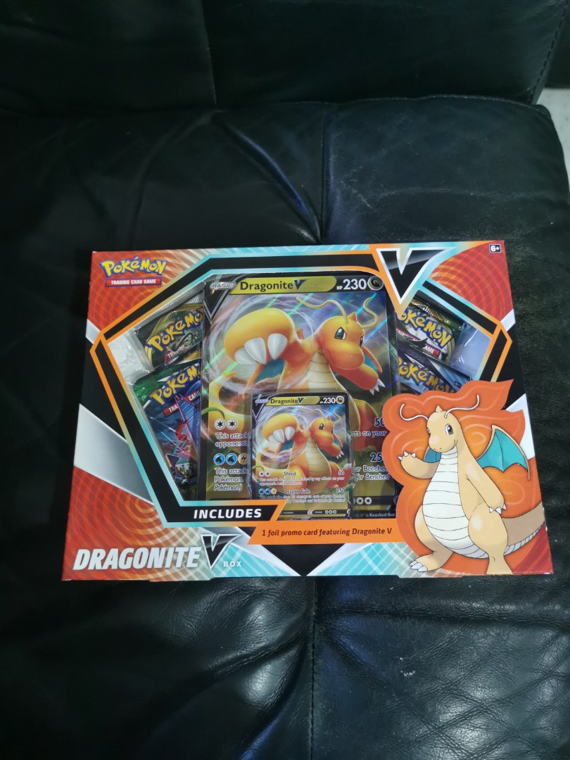Dragonite V box, Hobbies & Toys, Toys & Games on Carousell