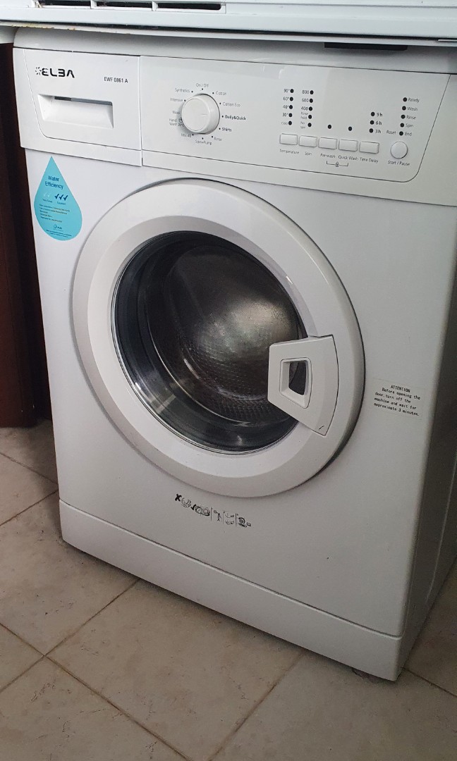 ELBA Clothes Washer 6 kg, TV & Home Appliances, Washing Machines and ...