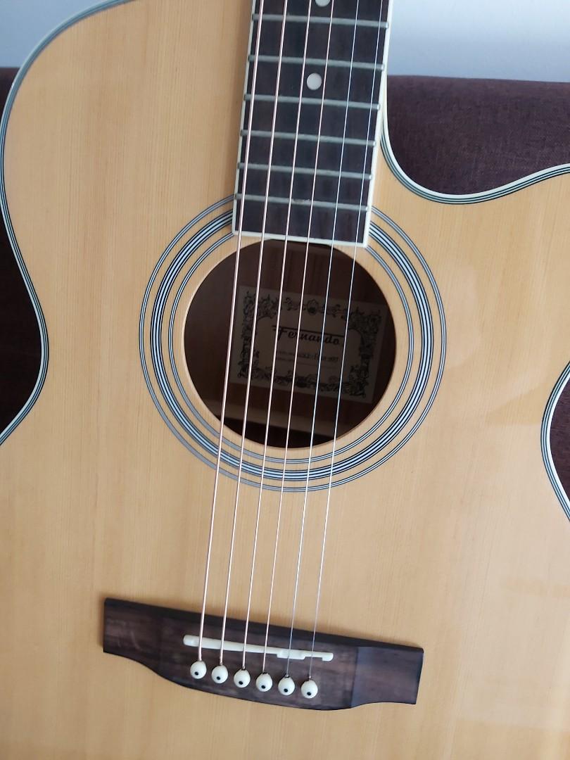 Fernando Acoustic Guitar, Hobbies & Toys, Music & Media, Musical ...