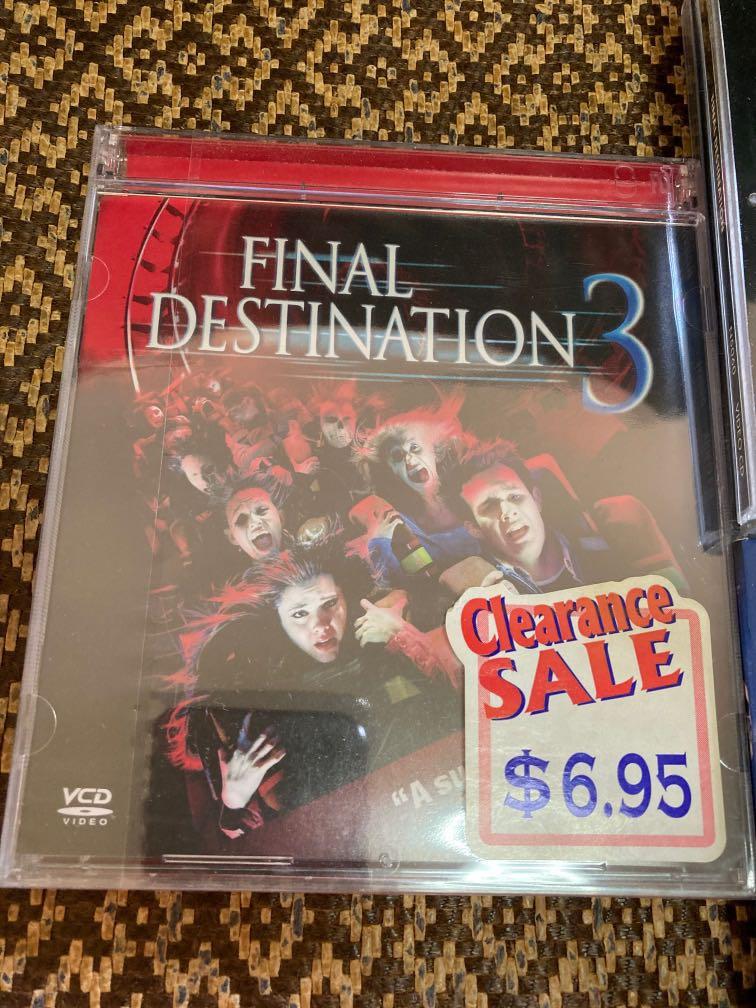 Final Destination Bundle Collection Movies. Part 1-3 (VCD), Hobbies ...